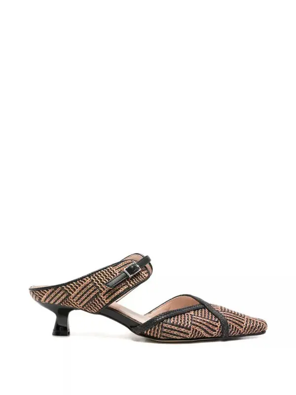 CAFÈNOIR Buckle-fastening Pumps