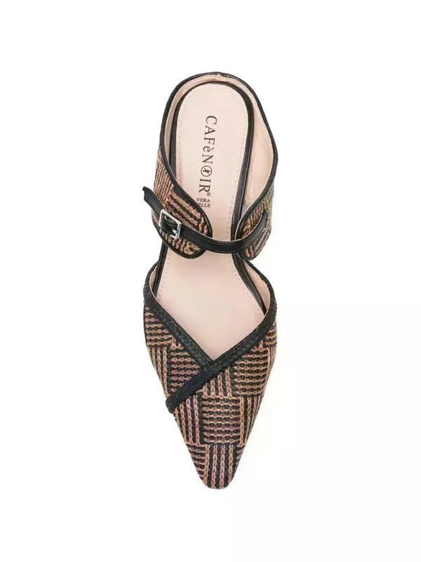 CAFÈNOIR Buckle-fastening Pumps