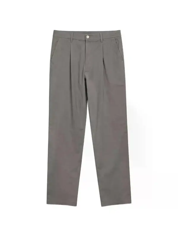 LES HÉRITIERS Tech Pleated Tailored Trousers
