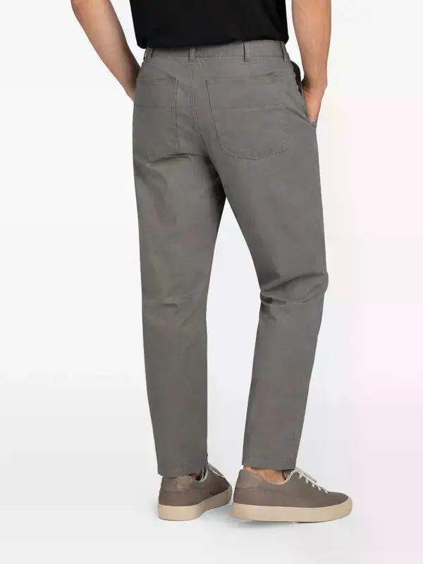 LES HÉRITIERS Tech Pleated Tailored Trousers