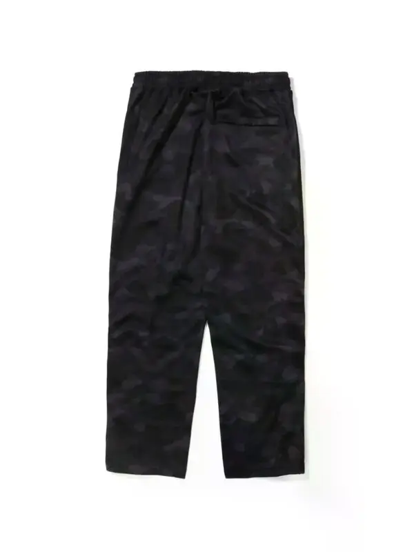 A BATHING APE Color Camo Track Pants - Black