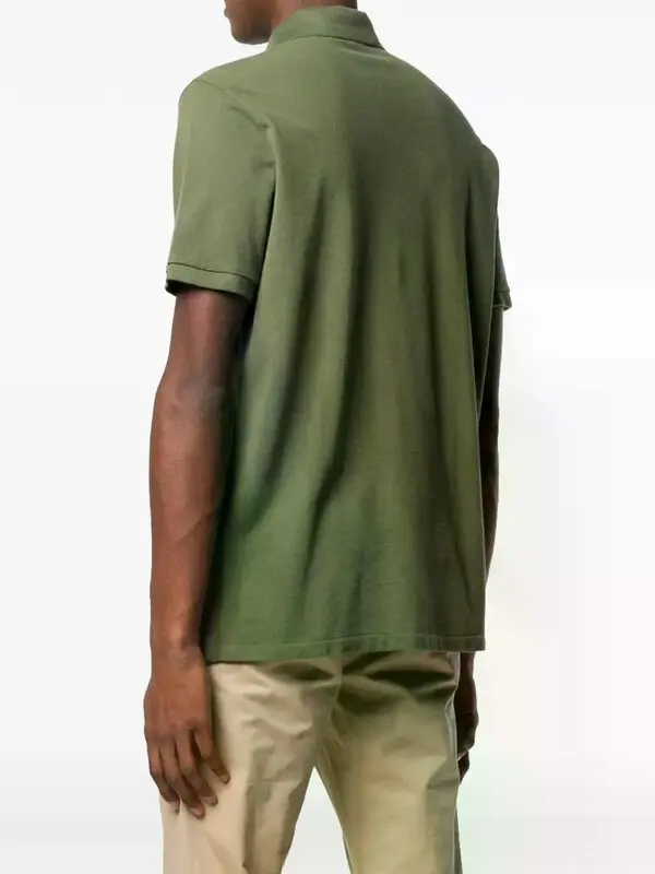 Polo Ralph Lauren Logo-embroidered Mesh Polo Shirt - Green