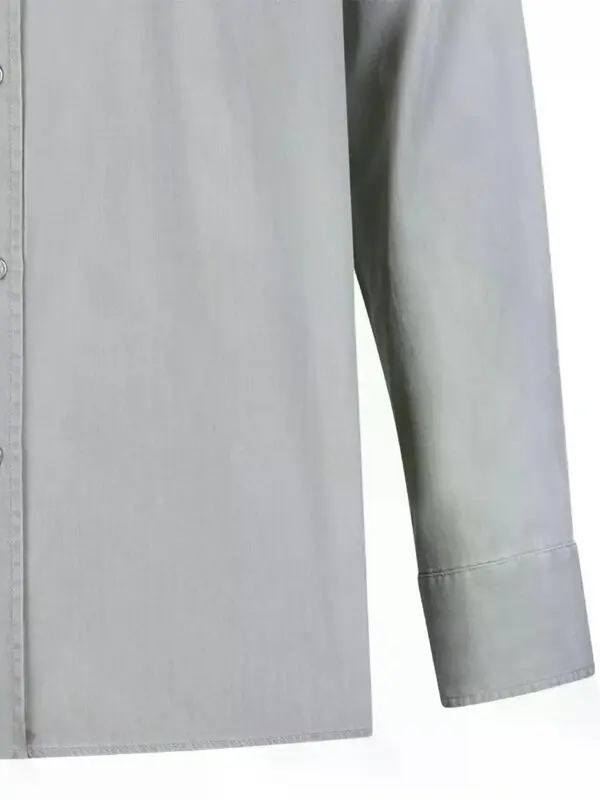 Paul & Shark Mandarin-collar Chest-pocket Shirt