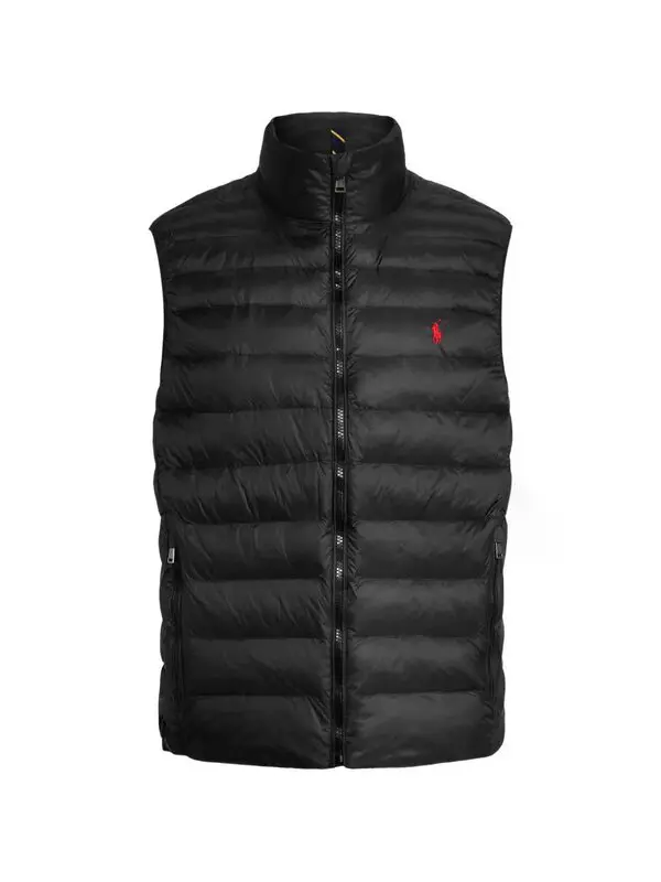 Polo Ralph Lauren Quilted Logo Embroidered Gilet - Blue