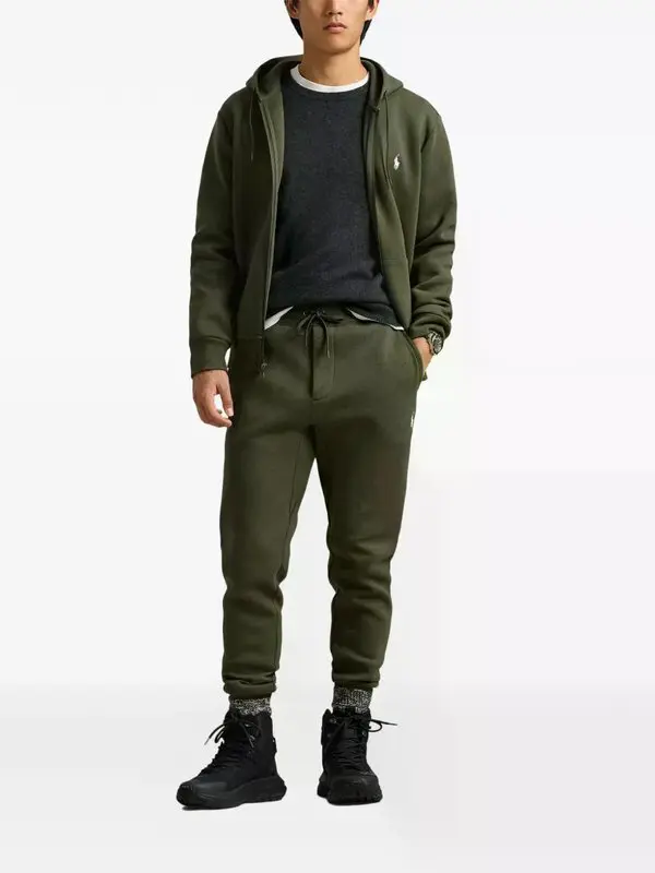 Polo Ralph Lauren Embroidered Logo Zip-up Hoodie - Green
