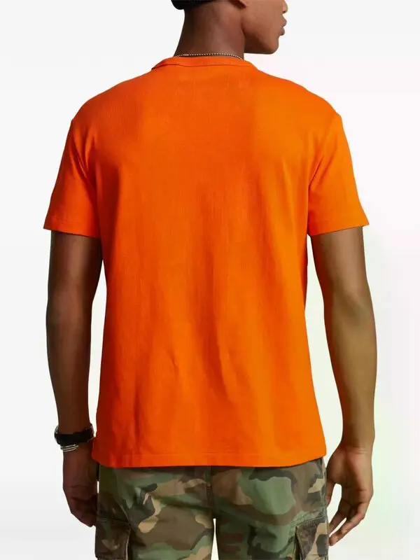 Polo Ralph Lauren Embroidered-logo T-shirt - Orange