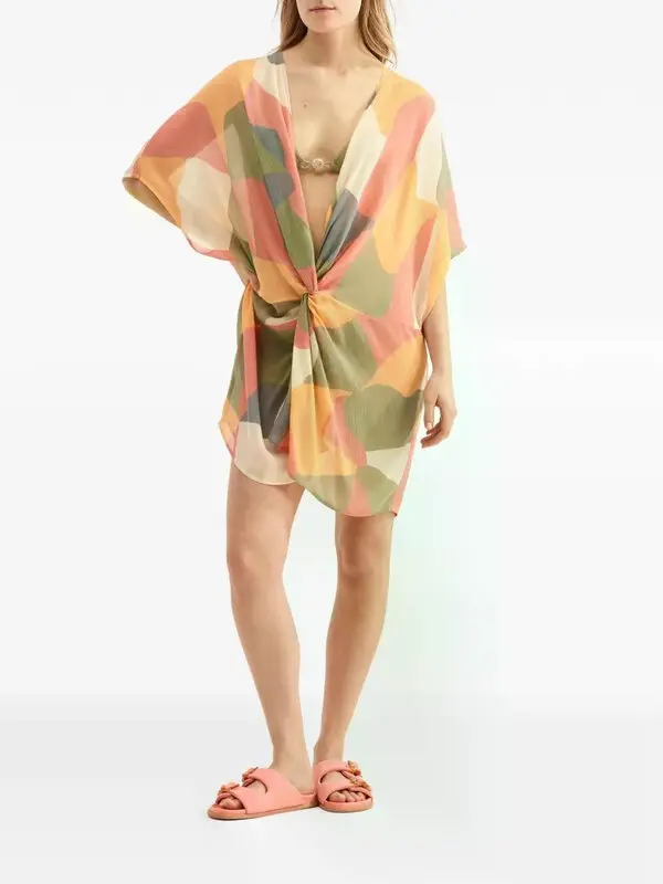 ERES Nuance Graphic Print Kaftan
