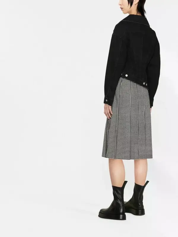 Alexander McQueen Asymmetrical Denim Jacket