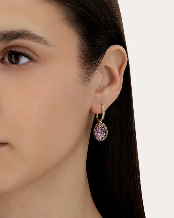 NANIS ITALIAN JEWELS Labradorite Earrings