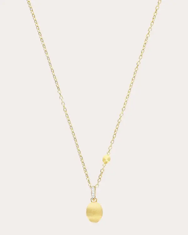 NANIS ITALIAN JEWELS 18k Yellow Diamond Boules Charm