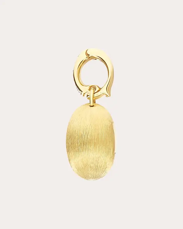 NANIS ITALIAN JEWELS 18k Yellow Diamond Boules Charm