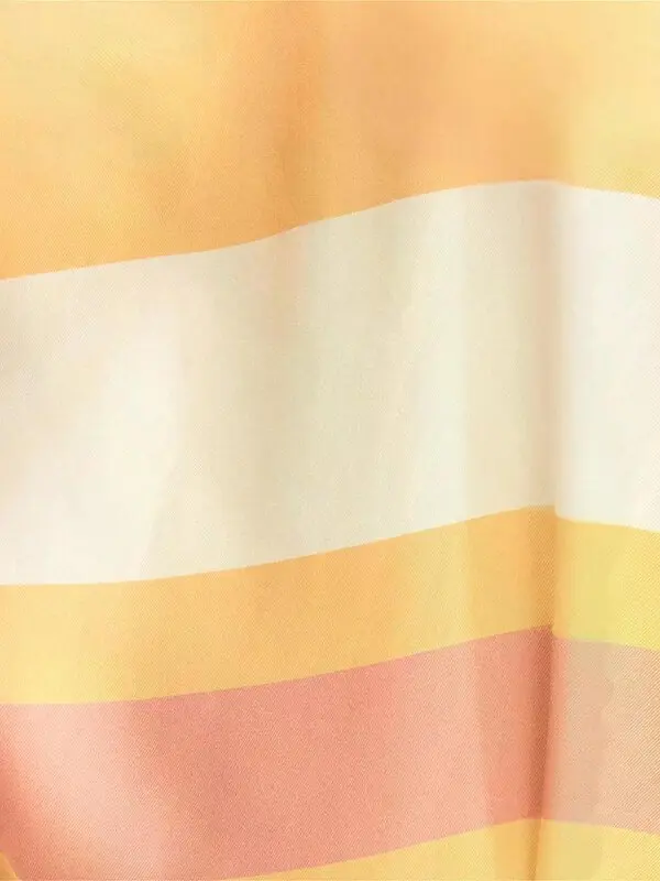 ERES Sorbets Striped Silk Sleeveless Top