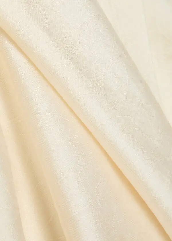 SOLAQUA Alma Embroidered Belted Kimono Robe