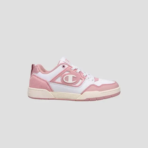 Champion 5-on-5 Low Top Sneakers - White/wow Pink