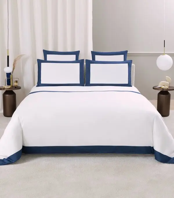 Frette Cotton Bold Sheet Set - Blue