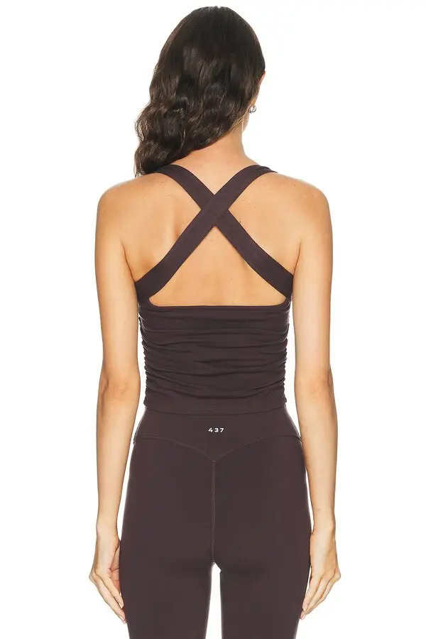 437 Sculpt Tank Top - Espresso