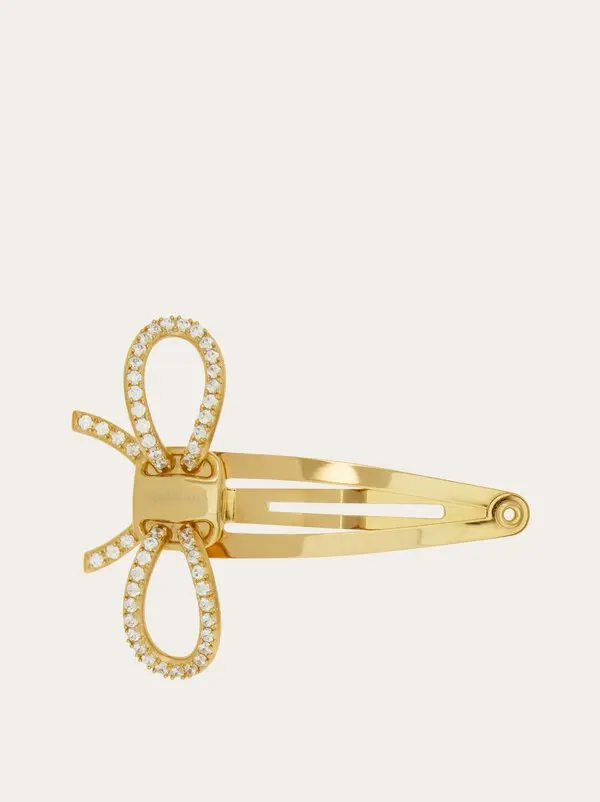 FERRAGAMO Vara Bow Hair Clip - Gold