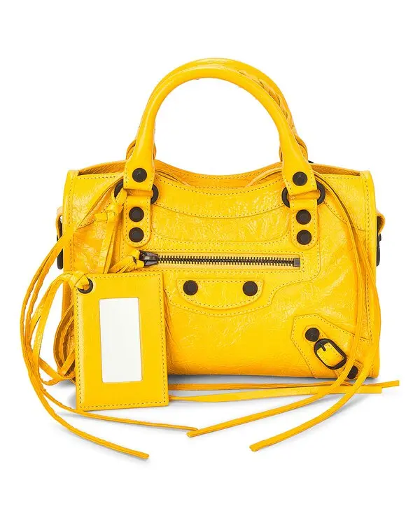 Balenciaga Le City Mini Bag - Marge Yellow