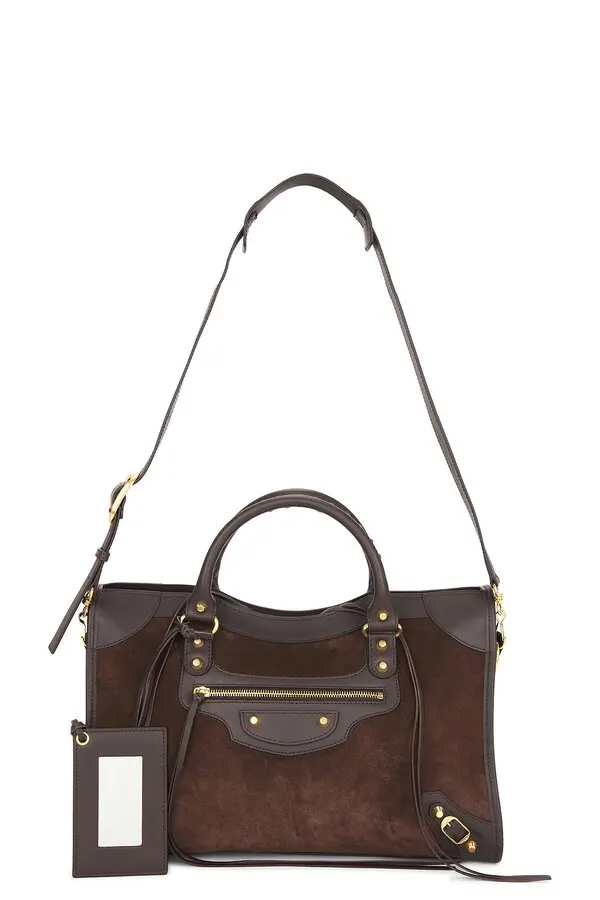 Balenciaga Le City Medium Bag - Moka