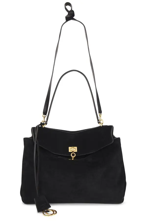 Balenciaga Rodeo Medium Top Handle Bag - Black