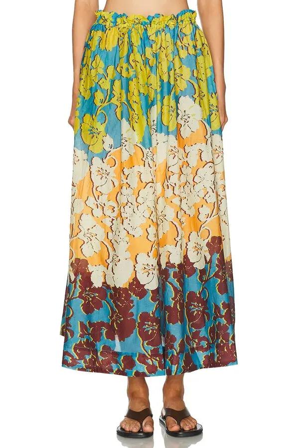 ALEMAIS Splice Midi Skirt