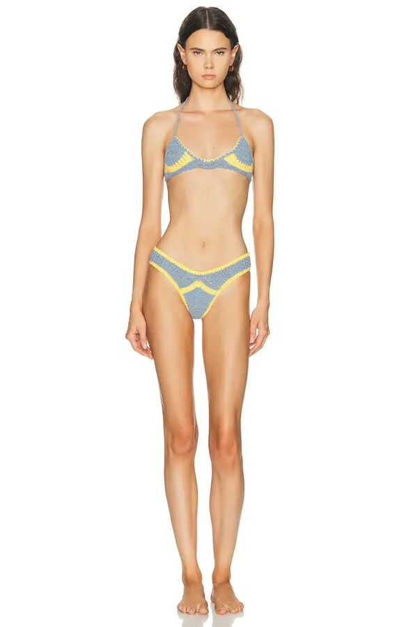 Akoia Swim Sarifa Bikini Set - Agua