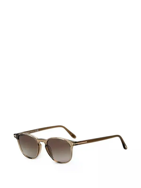 TOM FORD Holt Round Frame Sunglasses