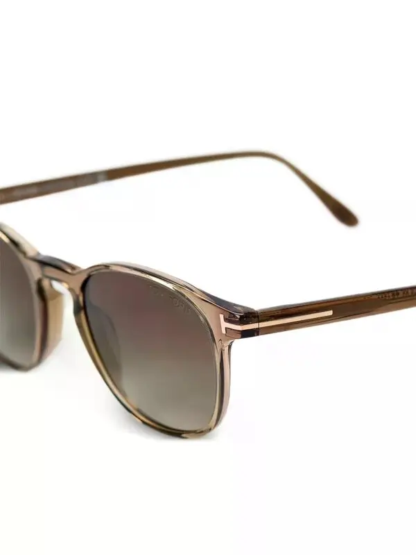TOM FORD Holt Round Frame Sunglasses
