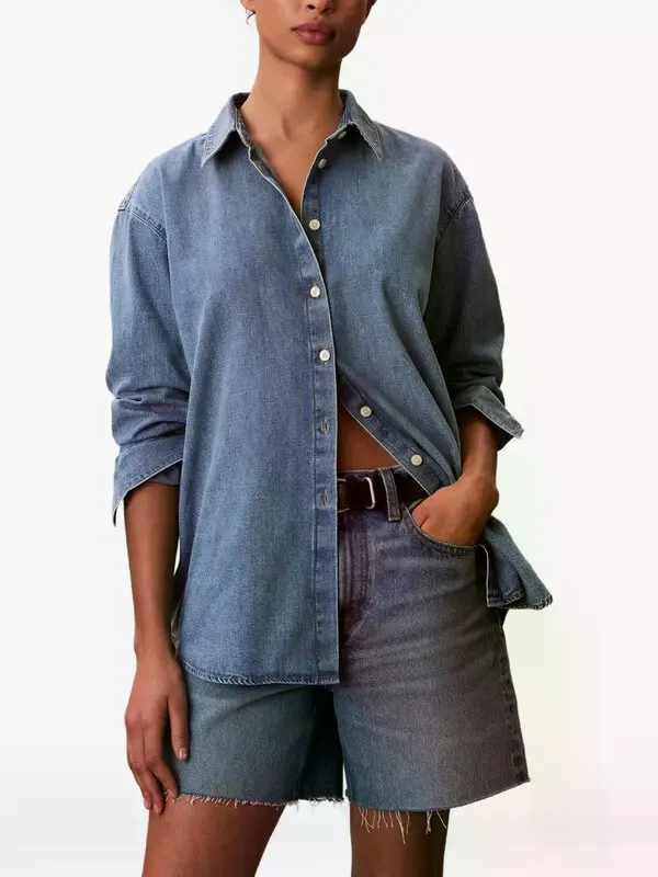 Calvin Klein Button-down Denim Shirt