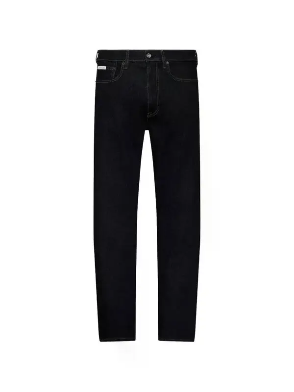 Calvin Klein Patch Straight Leg Jeans