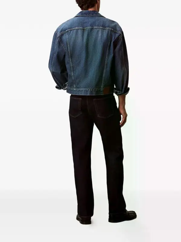 Calvin Klein Patch Straight Leg Jeans