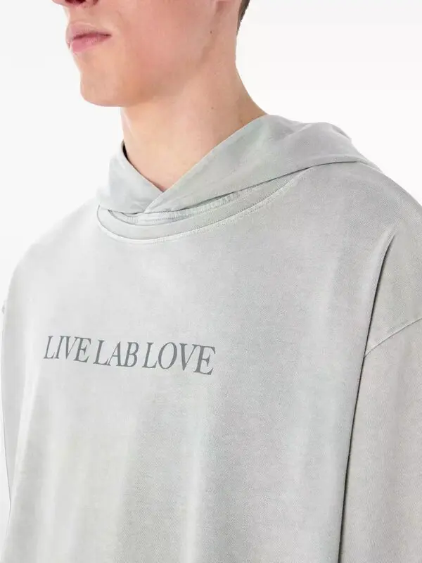 Camper Layered Hoodie - Grey