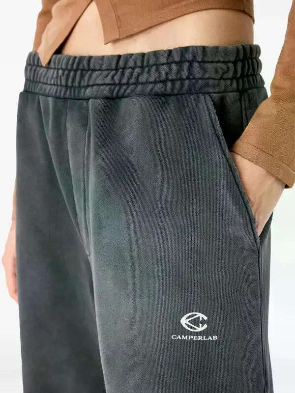 Camper Logo Raw Edge Hem Shorts