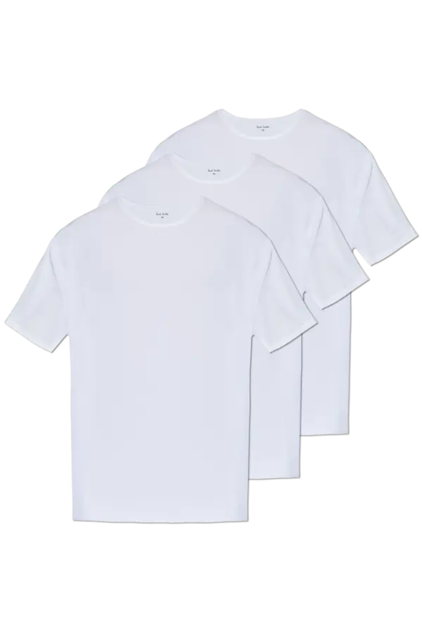 Paul Smith Three-pack Of Underwear T-shirts - White