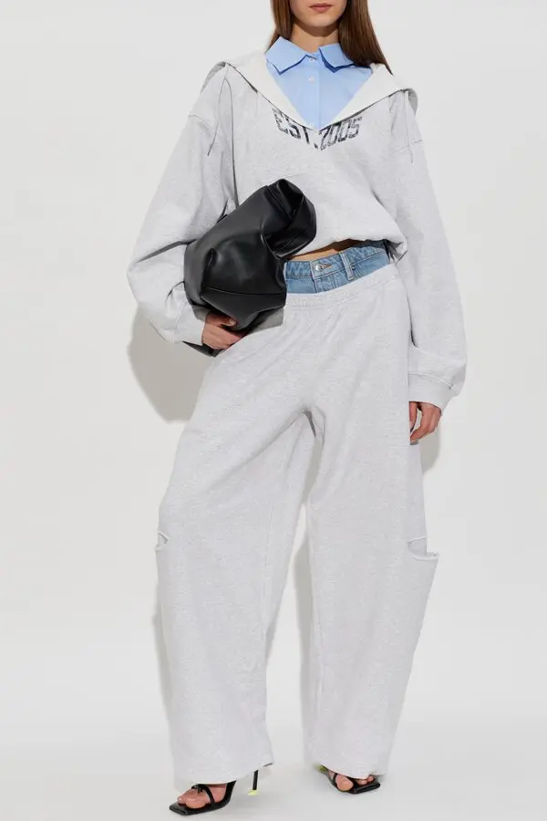 Alexander Wang Oversized Cotton Hoodie