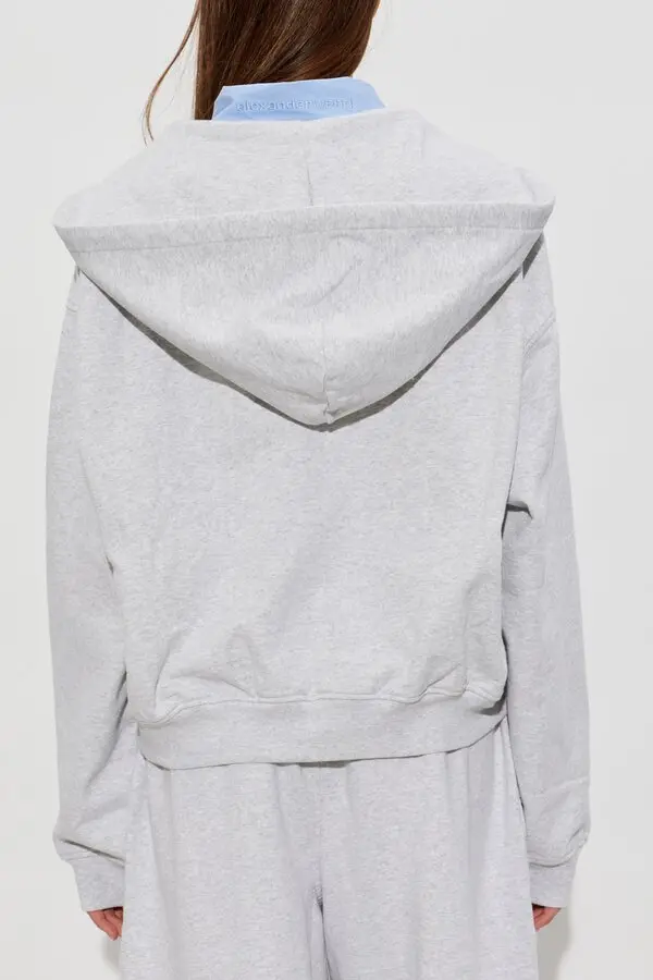 Alexander Wang Oversized Cotton Hoodie