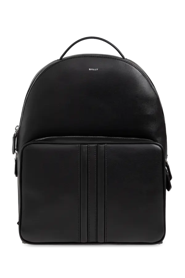Bally Mythos" Backpack In Genuine Leather - Black