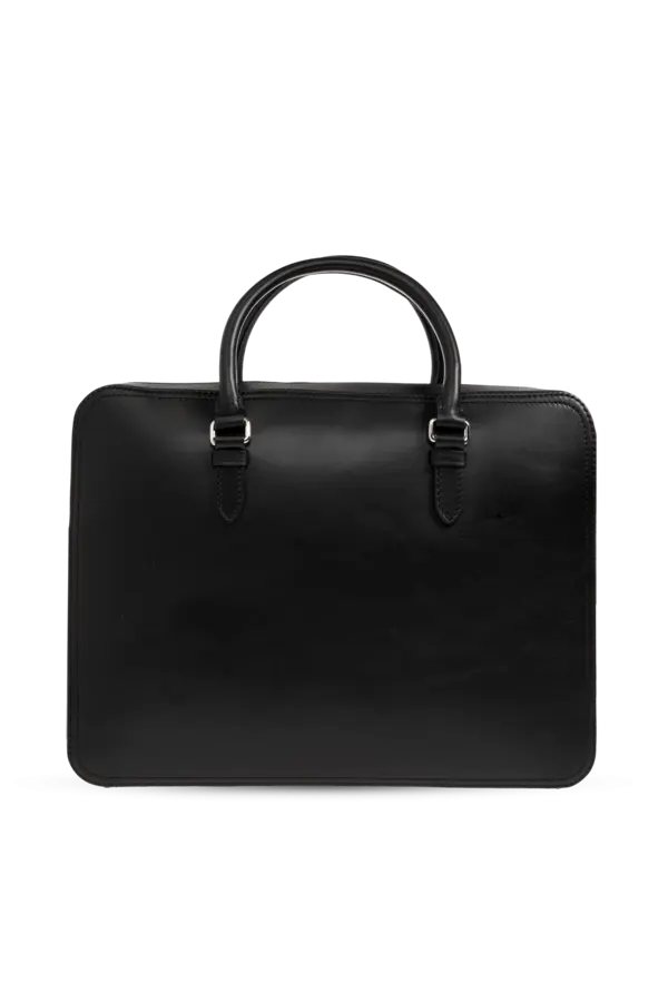Bally Ray" Briefcase In Leather