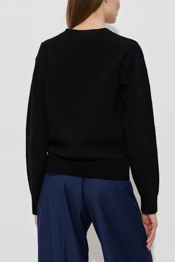 Kenzo Knit Sweater With Embroidered Logo
