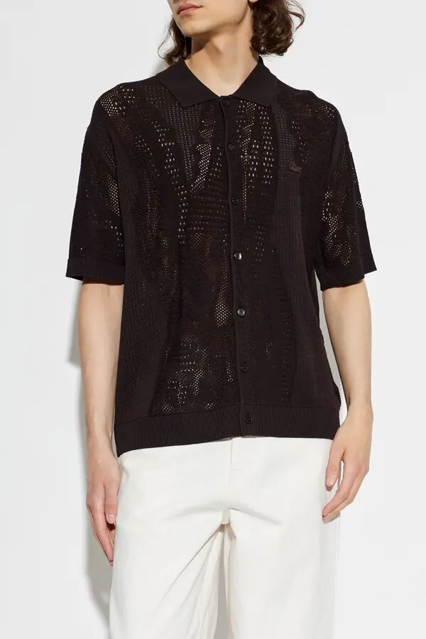 Lacoste Shirt With Logo Patch