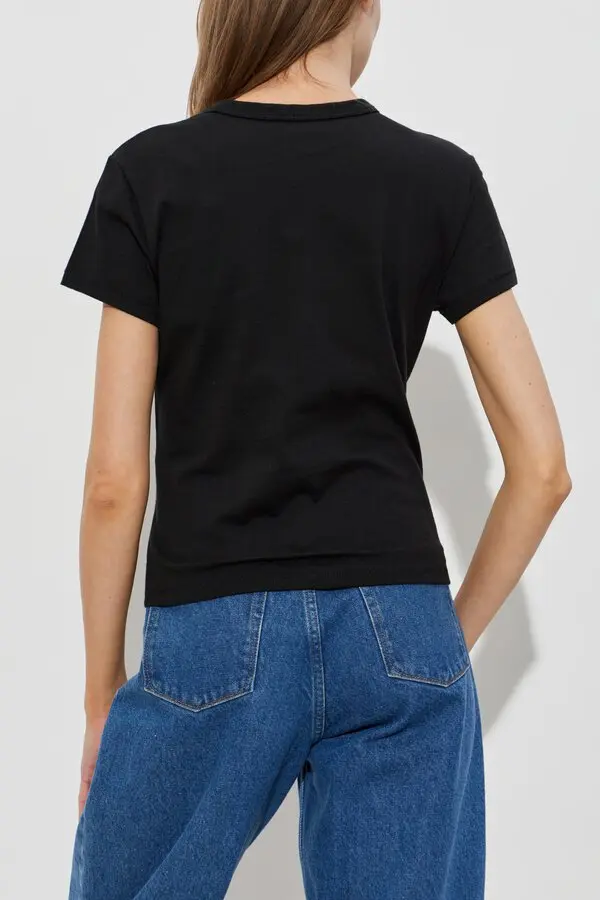 Kenzo Embroidered Flower Logo T-shirt