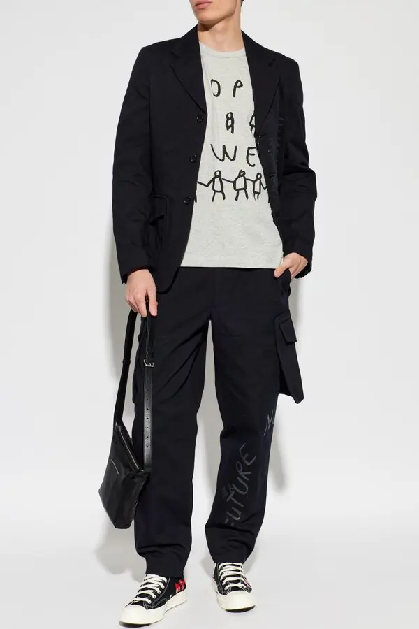 Play Comme Des Garcon X Converse Low Top Sneakers - Black