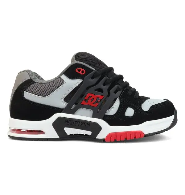 DC SHOES At-2 Athletic Sneakers - Black/grey/red
