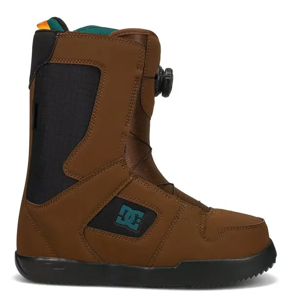 DC SHOES Phase Boa Snowboard Boots - Brown/black/teal