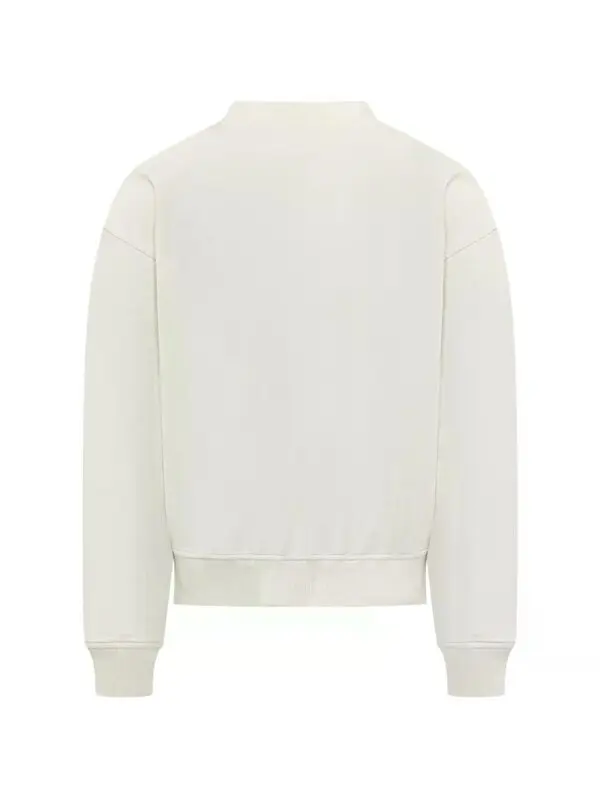 Palm Angels I Love Pa" Printed Crewneck Sweatshirt - Neutrals