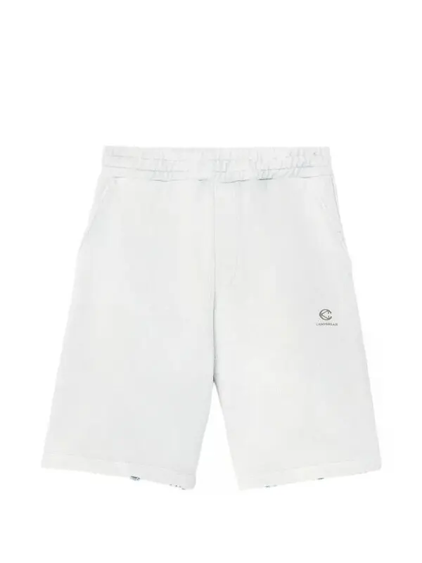 Camper Frayed Hem Track Shorts