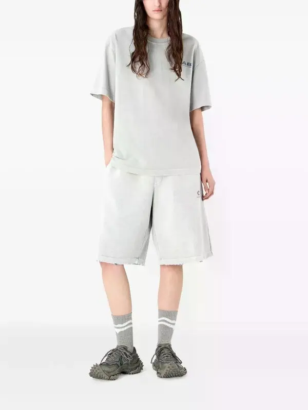 Camper Frayed Hem Track Shorts