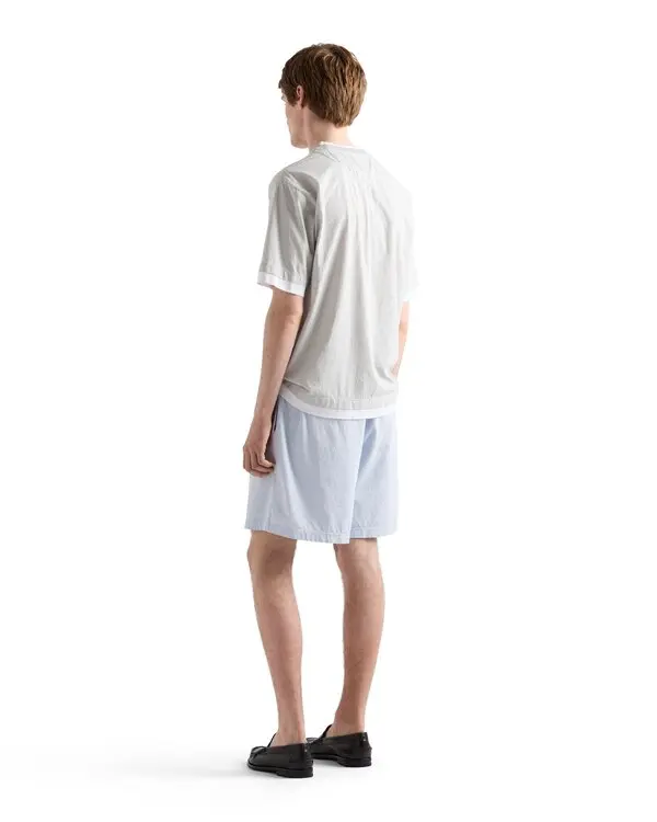 Prada Cotton T-hirt - Grey
