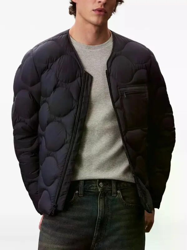 Calvin Klein Quilted Finish Zip-up Jacket