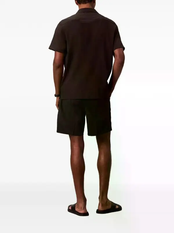Calvin Klein Seersucker Texture Elasticated Waist Shorts